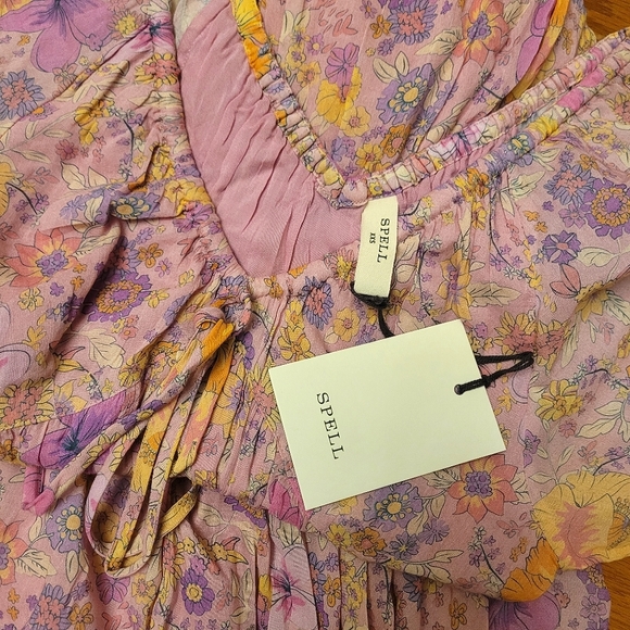 Spell | Dresses | Nwt Spell Floral Midi Dress | Poshmark